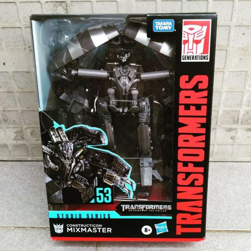 Promo HASBRO TRANSFORMERS STUDIO SERIES CONSTRUCTICON MIXMASTER VOYAGER ...