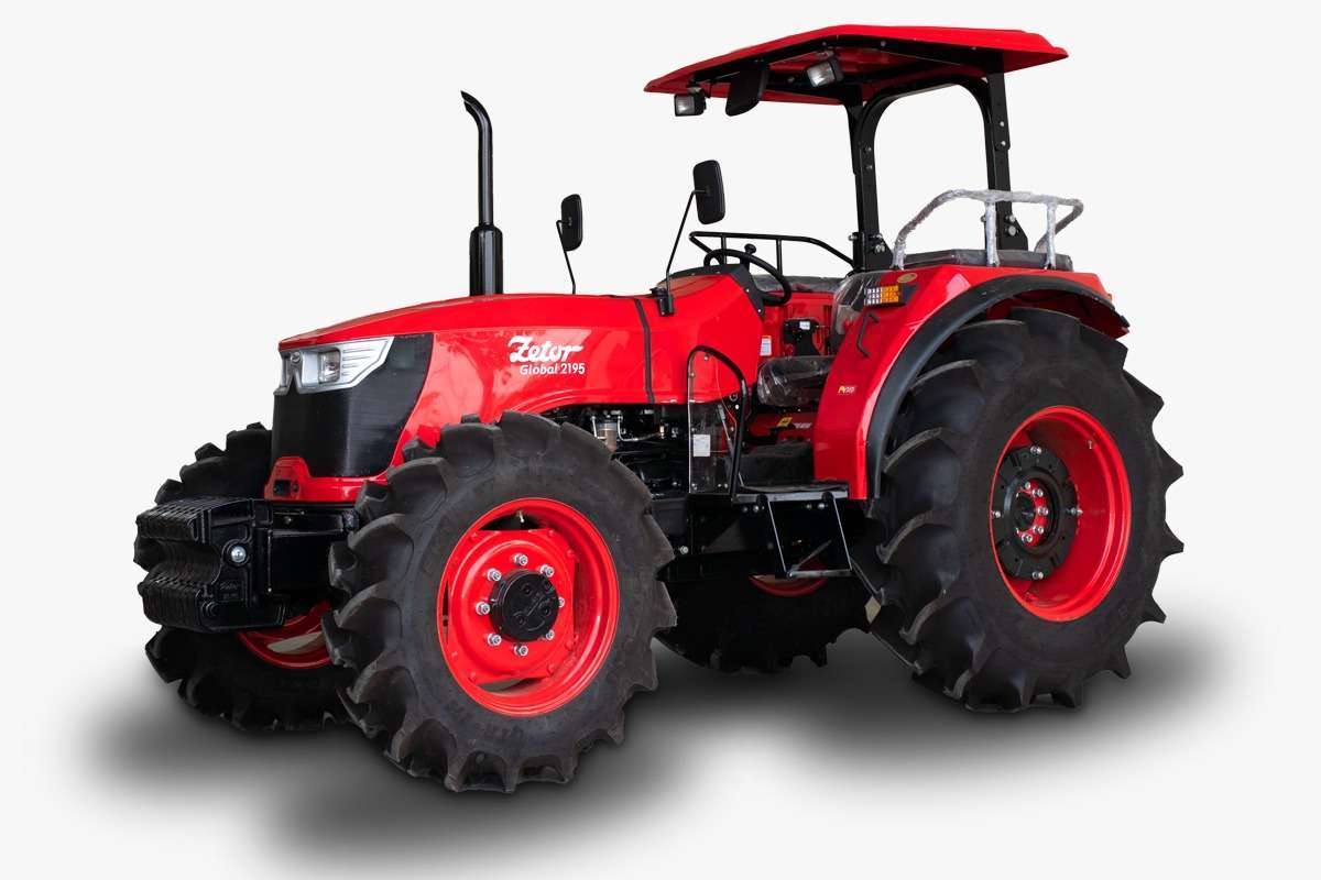Jual Zetor Global 2195 Ta95 Traktor Roda 4 + Rotari & Disc Plought Di ...