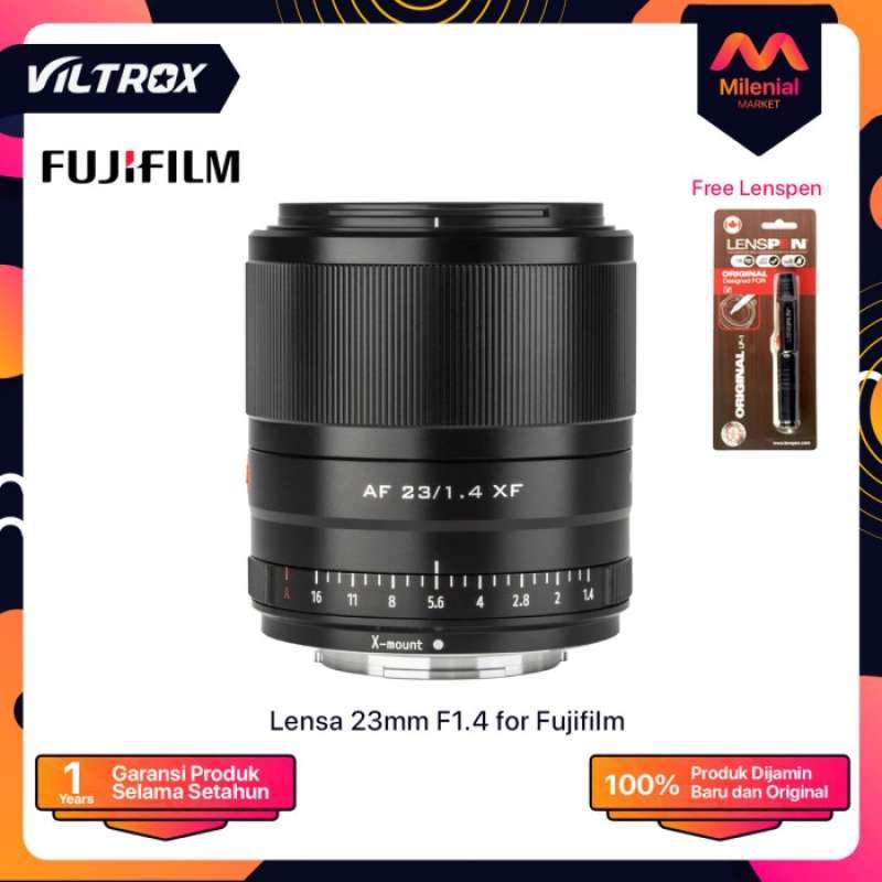 Promo Viltrox Lensa 23Mm F1.4 Stm Af Lens For Fujifilm Fx Mount X Mount Diskon 2% di Seller ...