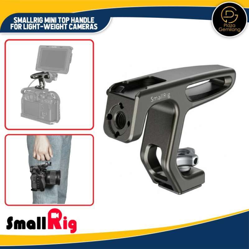 Promo SmallRig Mini Top Handle for Light-weight Cameras (NATO Clamp ...