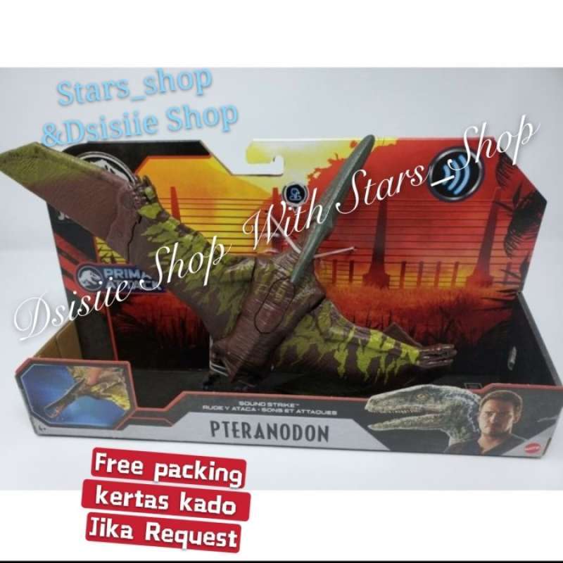 Promo Jurassic World Pteranodon Dinosaurus Original / Mainan Action ...