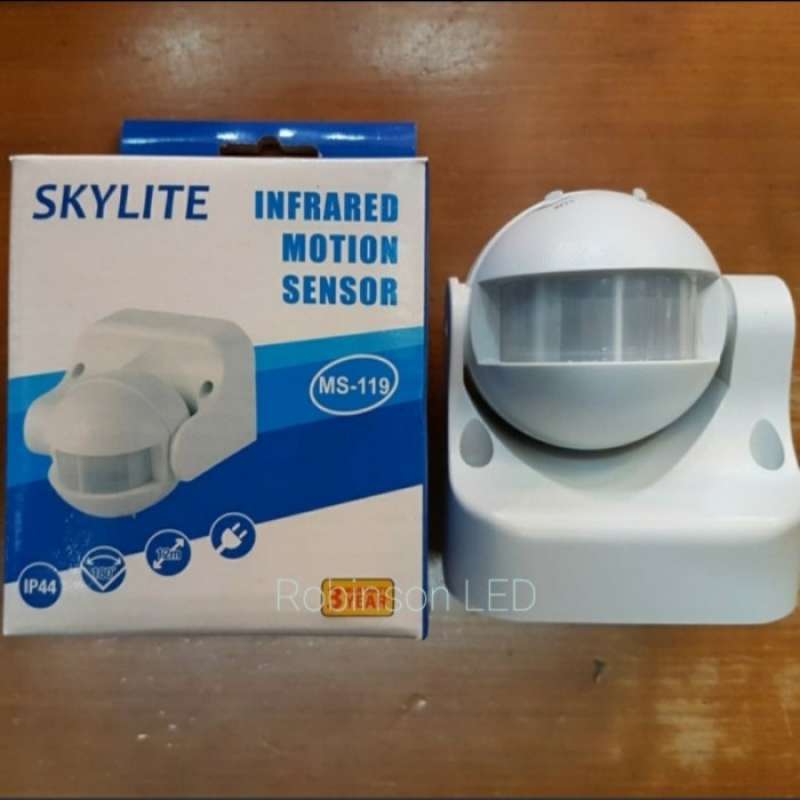 Promo Skylite Infrared Motion Sensor Ms-119 / Sensor Gerak Ms 119 ... Promo Skylite Infrared Motion Sensor Ms-119 / Sensor Gerak Ms 119 ...