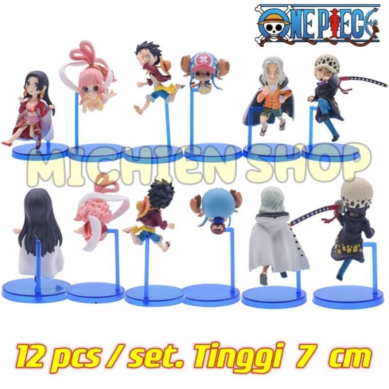 Promo Action Figure One Piece Wcf Figure Set 12 Cake Topper Diskon 23% ...