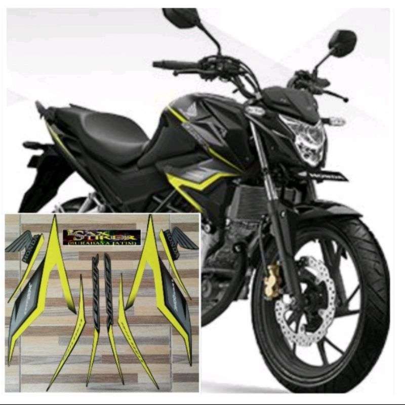 Promo striping original Honda CB150R hitam hijau tahun 2018 2019 Diskon ...