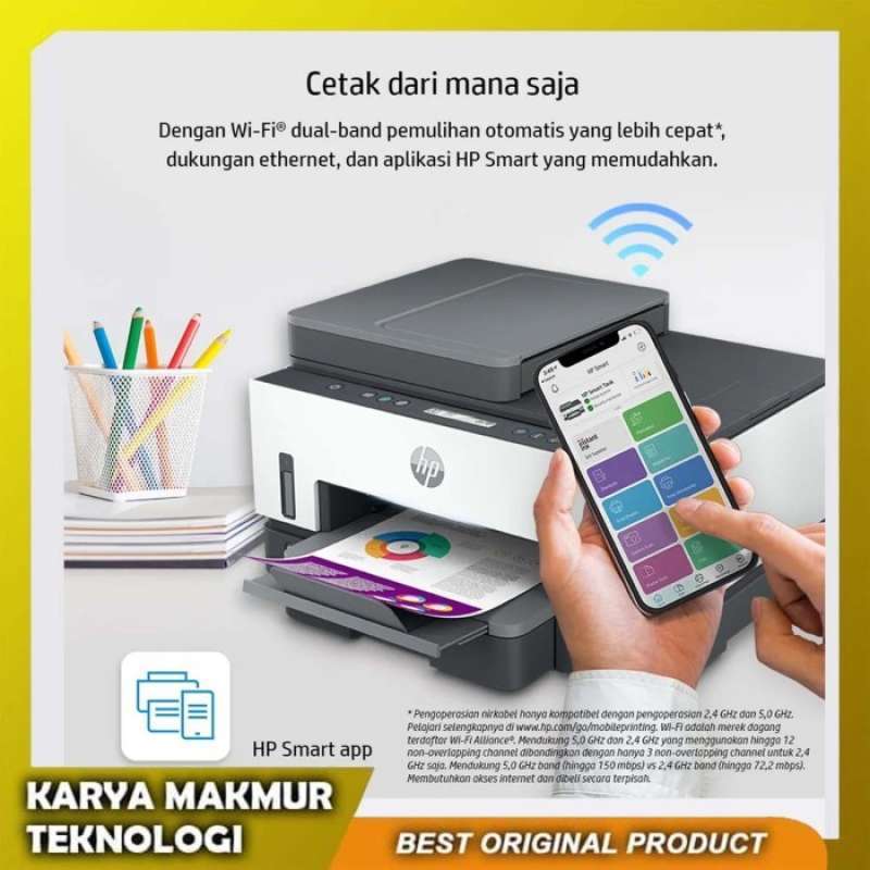Jual 750 Smarttank Wireless Aio Printer With Adf (print-copy- Scan-wifi ...