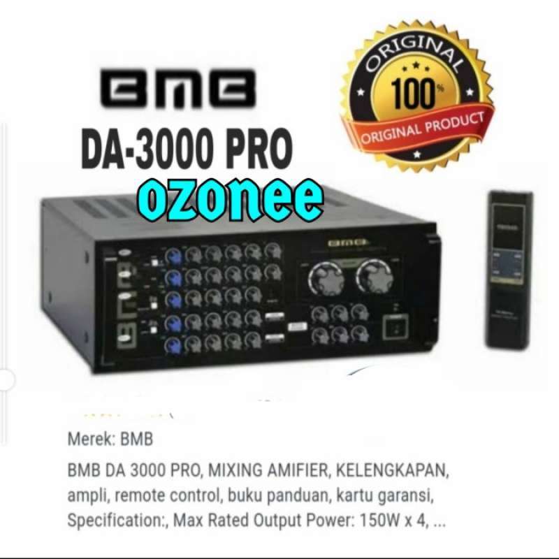 Promo AMPLI BMB DA 3000 PRO BT BLUETOOTH AMPLIFIER DA3000 BT PRO ...