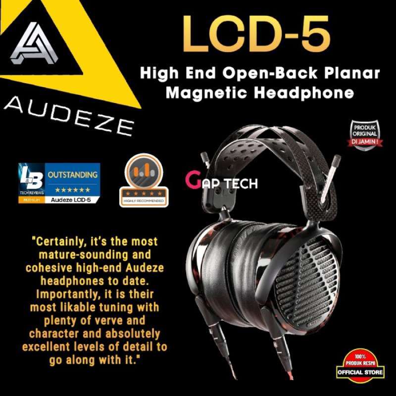 Promo Audeze LCD 5 / LCD5 / LCD-5 High End Open-Back Planar Headphone ... Promo Audeze LCD 5 / LCD5 / LCD-5 High End Open-Back Planar Headphone ...