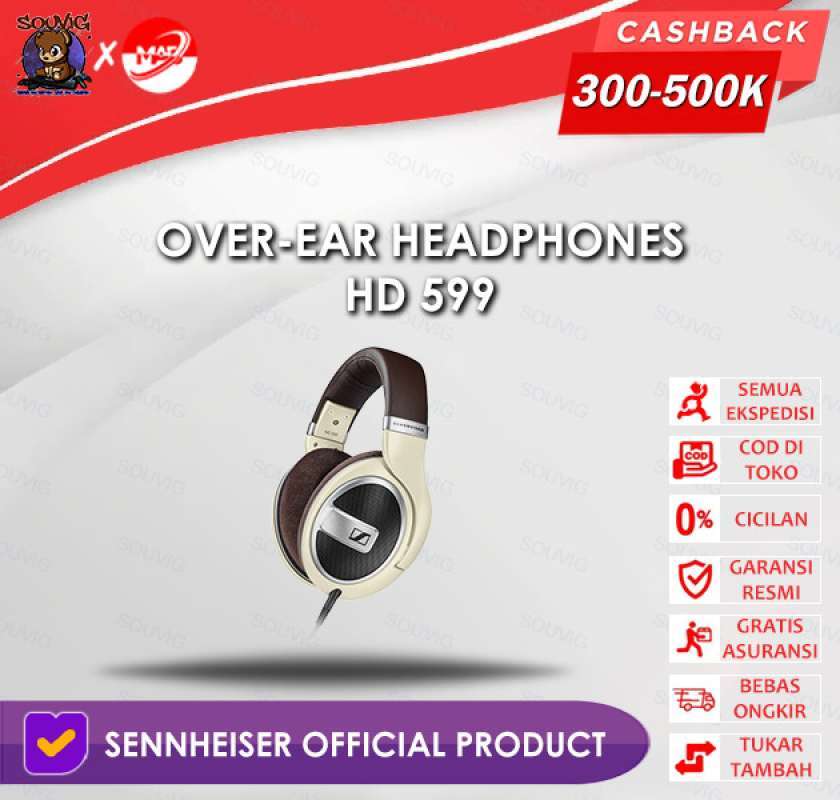 Promo SENNHEISER HD 599 Open HiFi Headphone Diskon 23% di Seller Focus ID - Cilandak Timur, Kota ...