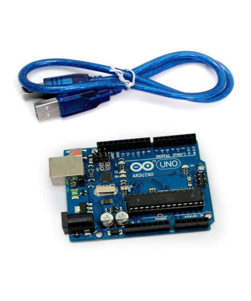 Jual Arduino Uno R3 Dip Clone Atmega328p-u 16u2 - Board + Cable Di ...
