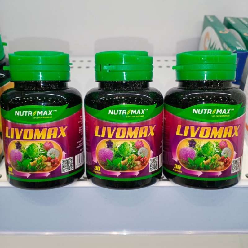 Promo NUTRIMAX LIVOMAX ISI 30 CAPSULES Diskon 23% di Seller Abata Shop ...