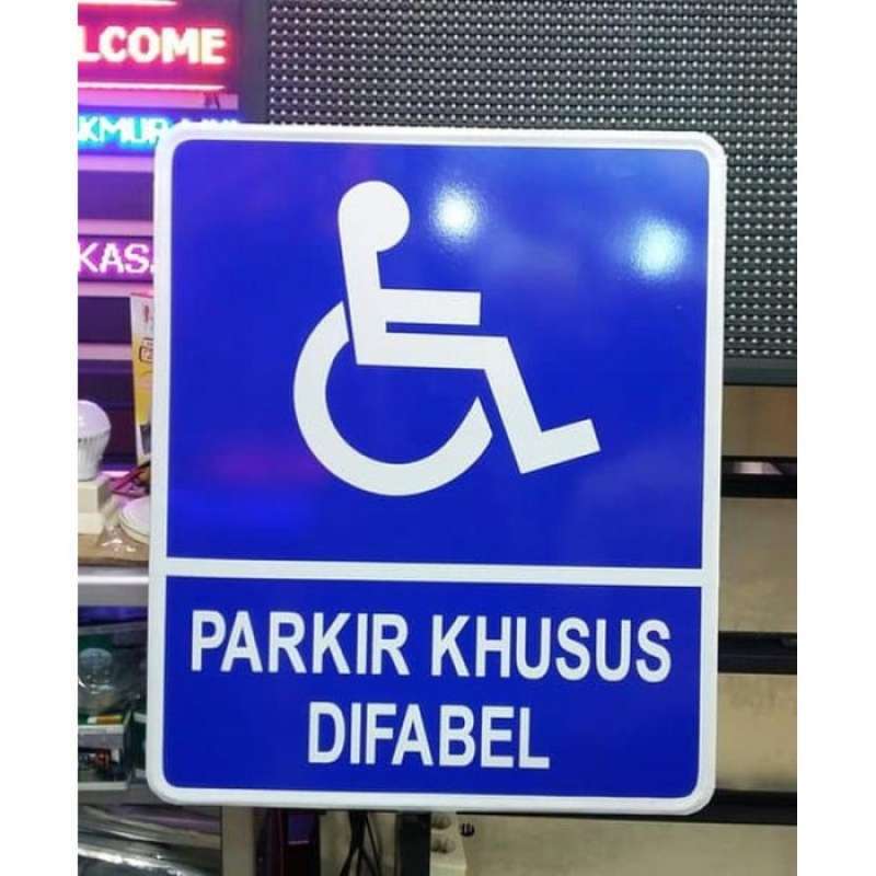 Jual Rambu Khusus Custom Bisa Parkir Bebas Design Di Seller Saechul ...