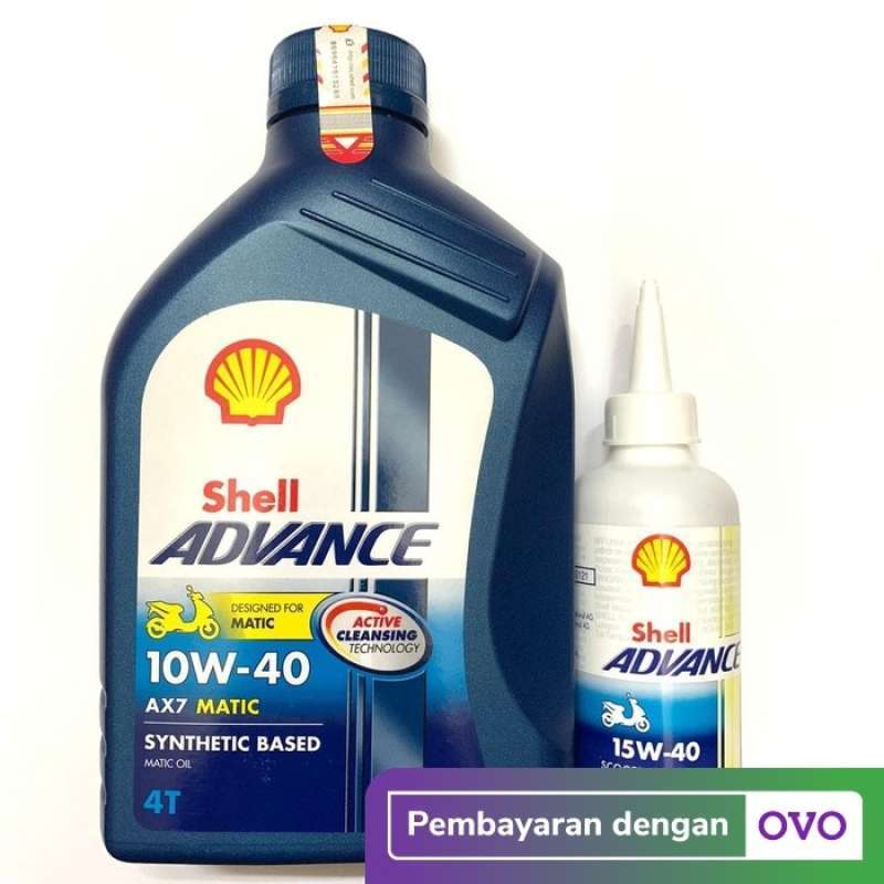 Promo Oli Motor Oli Shell Ax7 Matic 0.8 L Dan Oli Gardan Shell Diskon ...