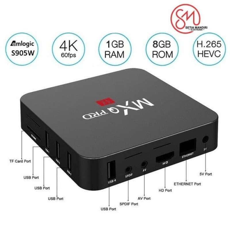 Jual Mxqpro Smart Tv Box Android 4k Mxq Pro Free Wireless Keyboard I8 ...