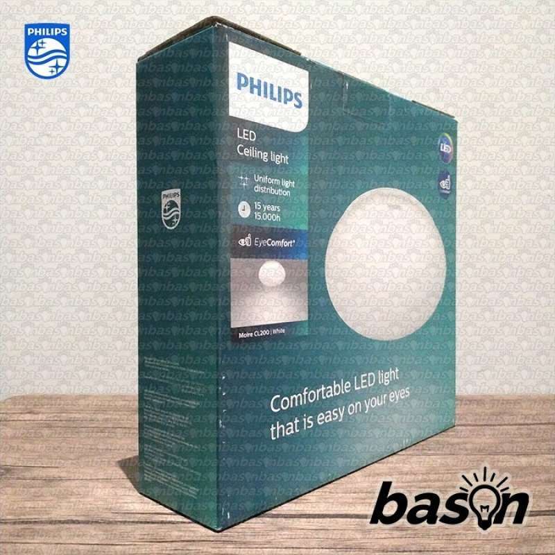 Jual Philips Cl200 10w Ec Rd Led Ceiling 25cm - Lampu Plafon Tempel ...