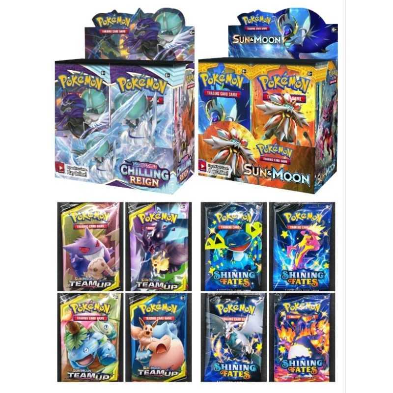 Jual Kartu Pokemon Pokemon Trading Card Pokemon Booster Pack Tcg ...