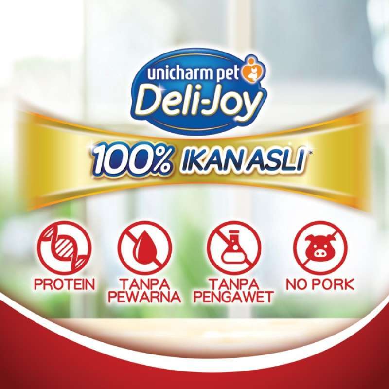 Jual Deli-joy Snack Creamy Jelly Makanan Kucing Basah 56gr / Snack ...