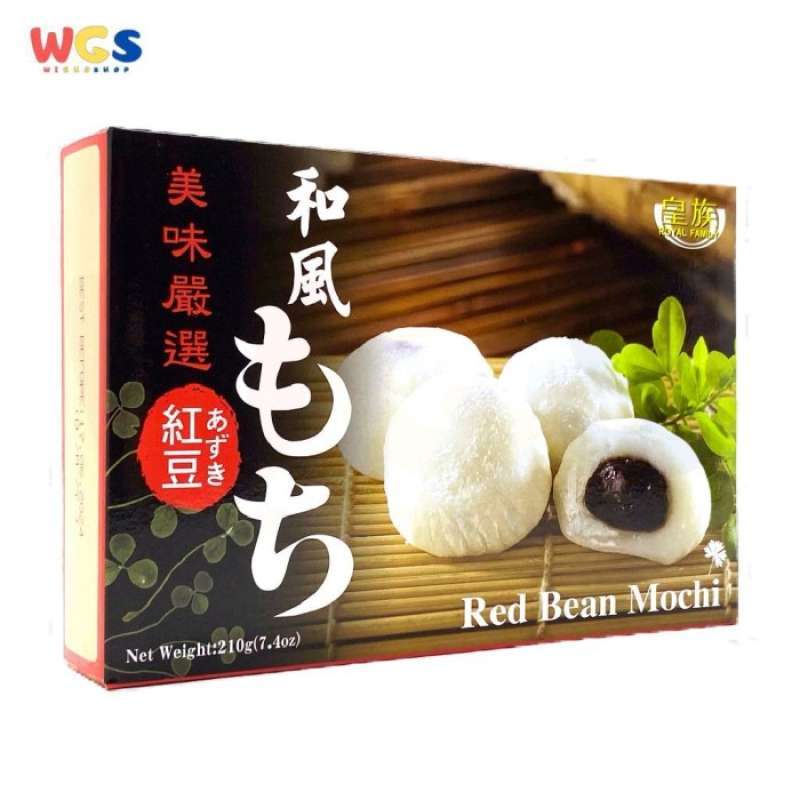 Jual Royal Family Red Bean Mochi Rice Cakes Japanese Desserts 210g di Seller WIGHOSHOP - Sampora ...