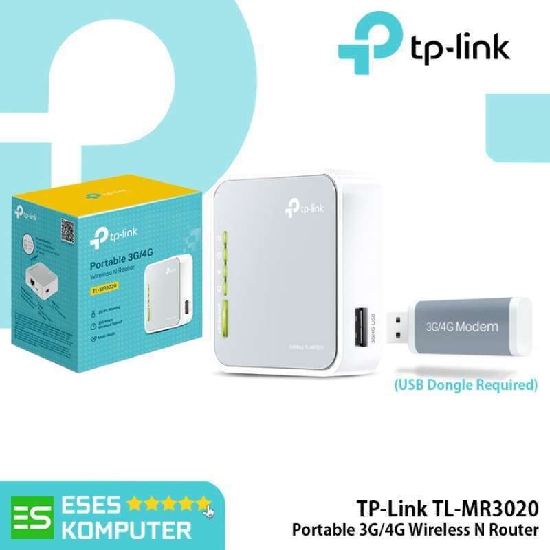 Jual Router TP Link TL MR G G Portable Mbps Wireless N Router Di Seller ESES Komputer
