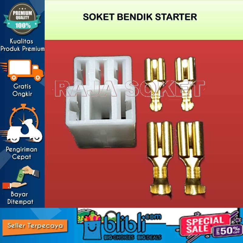 Jual Soket Bendik Relay Starter universal Karisma Vario Vega Jupiter ...