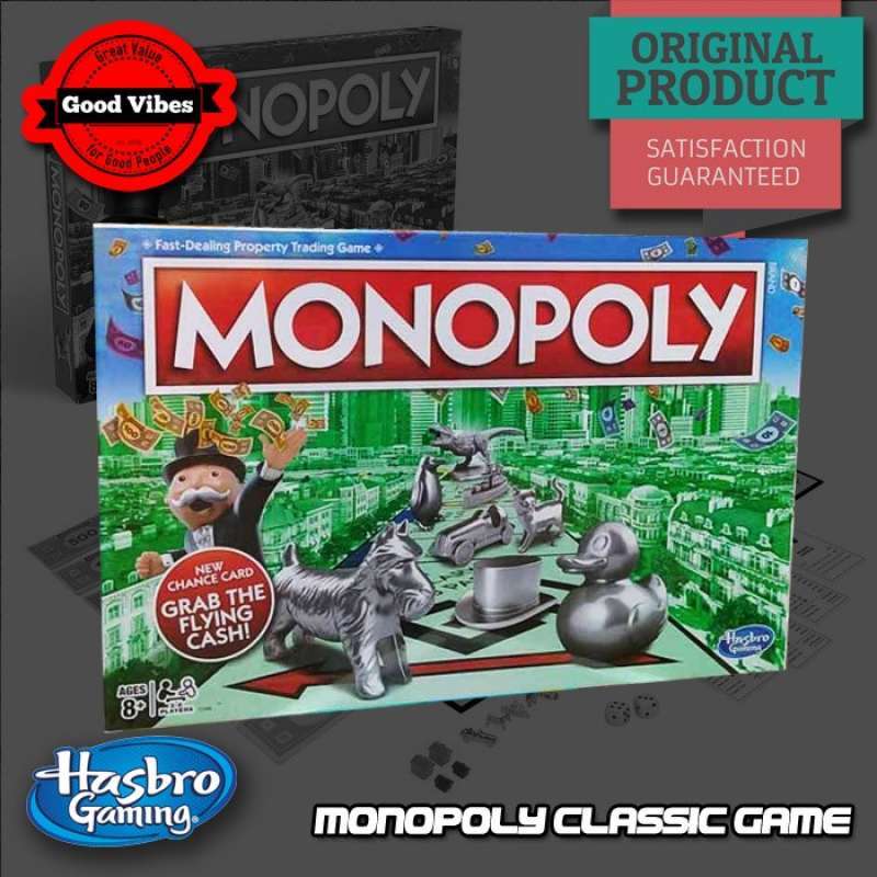 Promo HASBRO Monopoly Classic Board Game Original Diskon 23% di Seller ... Promo HASBRO Monopoly Classic Board Game Original Diskon 23% di Seller ...
