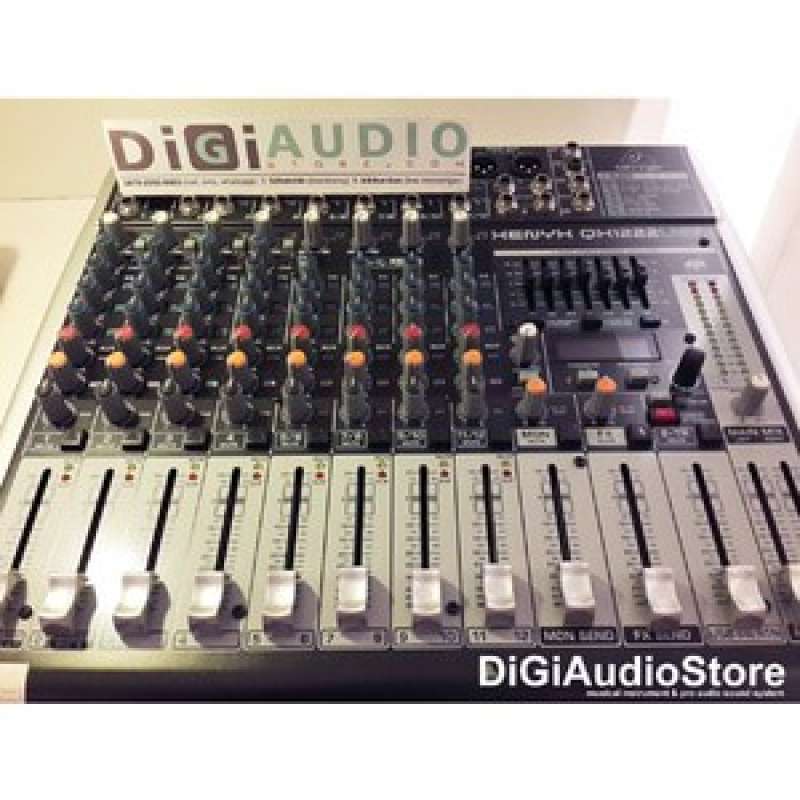 Jual Audio Mixer 8 Channel + Usb Soundcard + Effect Reverb Vocal Efek ...