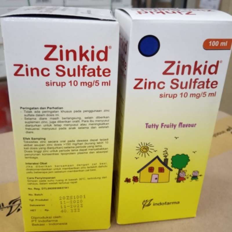 Promo zinckid syrup 100 ml Diskon 23% di Seller DENTA TOYS - Kalibata ...