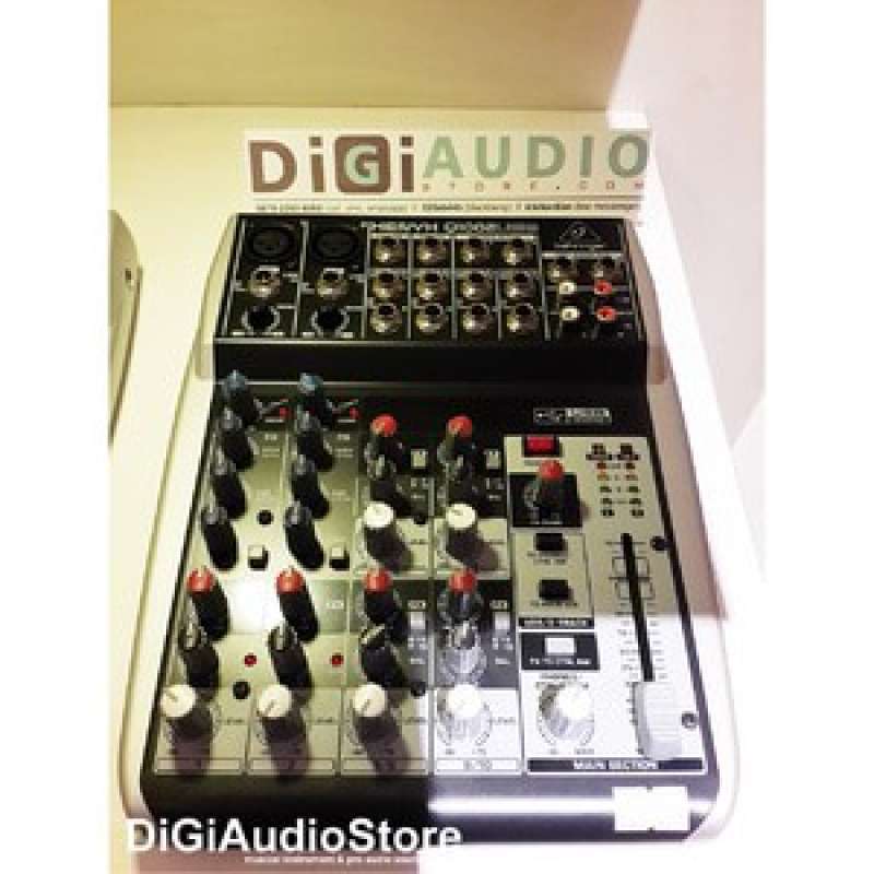 Jual Audio Mixer 6 Channel + Usb Soundcard Recording - Equalizer ...