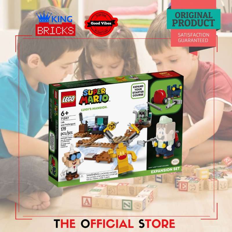Promo LEGO Original SUPER MARIO 71397 Luigi Mansion Lab and Poltergust ...