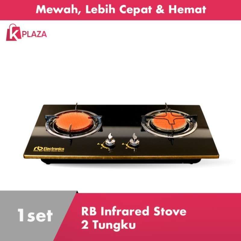 Promo KOMPOR GAS INFRARED 2 TUNGKU RB ELECTRONICS Diskon 23% di Seller Kitchen Corner - Bangka ...