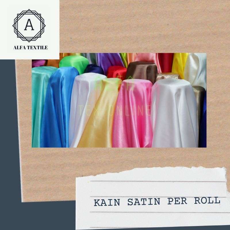 Jual Kain Satin Roll Harga Termurah Dan Terlengkap 2024 | Blibli
