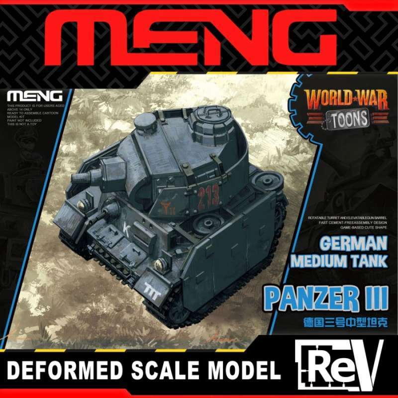 Jual Meng World War Toons German Medium Tank Panzer Iii Di Seller Revhobbystore - Kapuk Muara ...