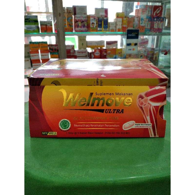 Jual Welmove Ultra Strip isi 5 kaplet, vitamin sendi dan tulang di ...
