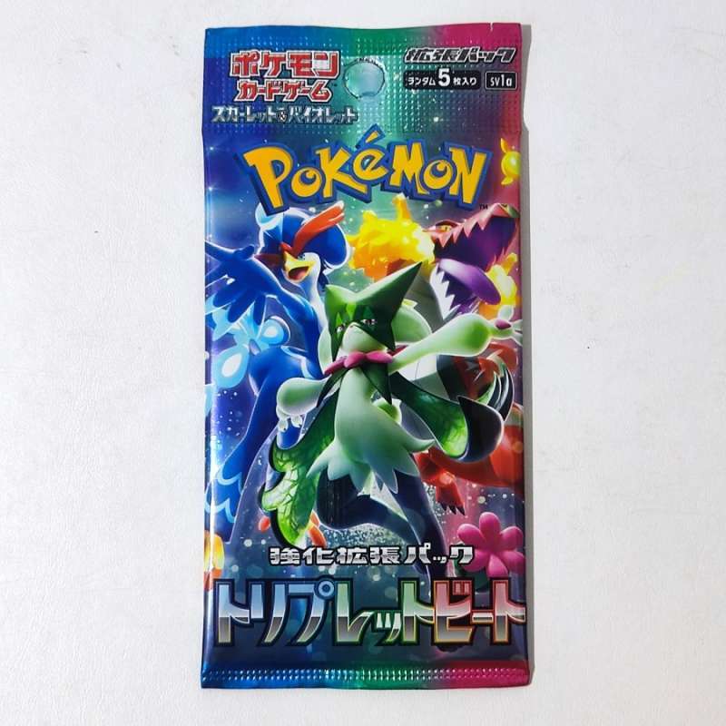 Jual Kartu Pokemon Scarlet Violet Triple Beat Sv1a - Japan Booster Pack Tcg Di Seller Pokemon ...