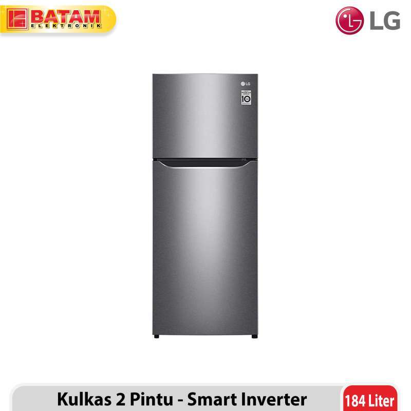 Jual Lg Kulkas 2 Pintu Smart Inverter 184 Liter - Gn-b202sqib Di Seller Batam Elektronik - Sago ...