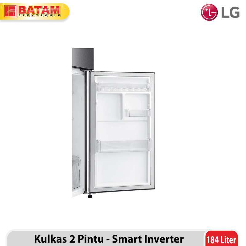 Jual Lg Kulkas 2 Pintu Smart Inverter 184 Liter - Gn-b202sqib Di Seller Batam Elektronik - Sago ...