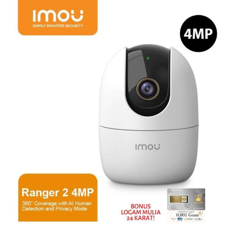 Promo Imou Ranger 2 Smart Tracking IP Camera CCTV Wi-Fi Indoor H.265 ...