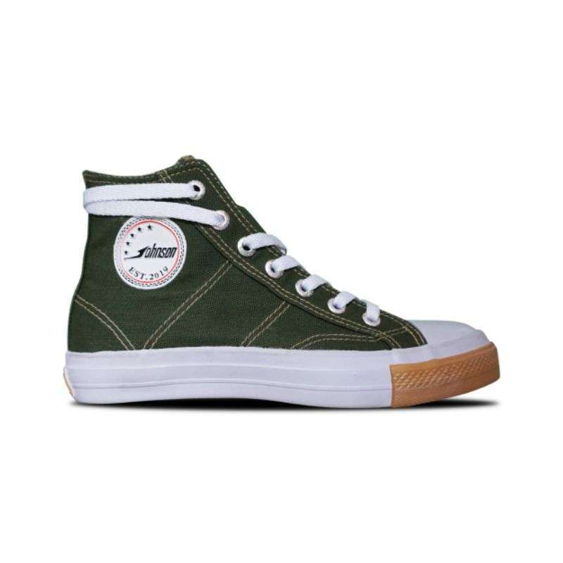 Jual Sepatu Sneakers Sekolah Pria - Classic Highcut (hc) Green - 41 Di ...