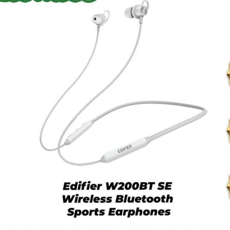 Jual Edifier W200BT SE Wireless Bluetooth Sports Earphones - Hitam di ...