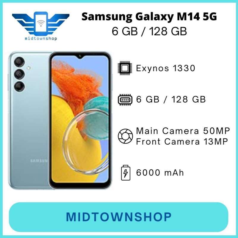 Jual Samsung M14 5g 6/128gb Resmi Di Seller Midtownshop - Semolowaru ...