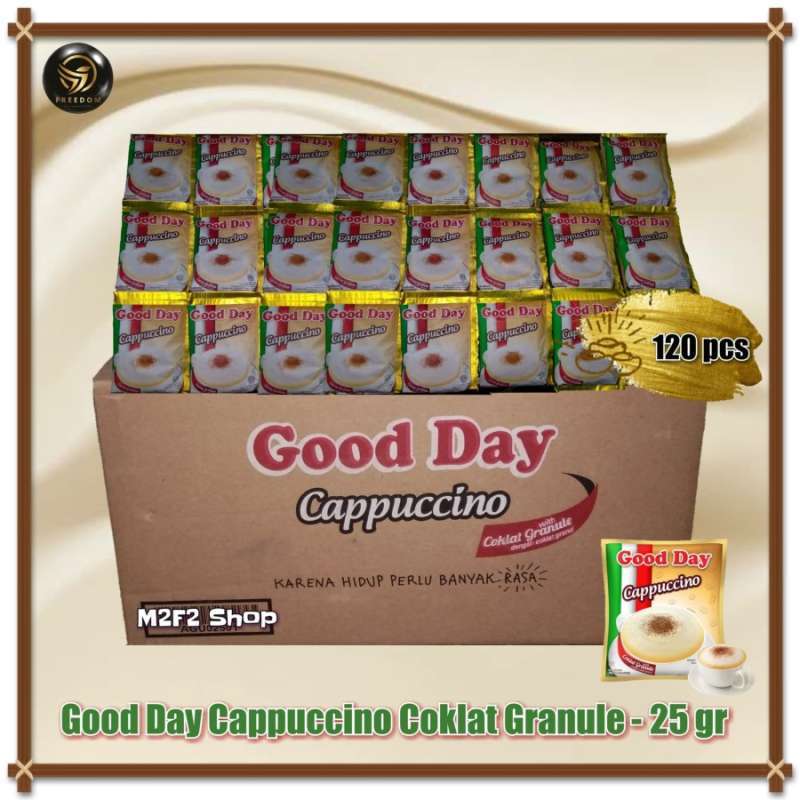 Jual Kopi Good Day Cappuccino Instant Cocoa Granule Sachet - 25 Gr ...