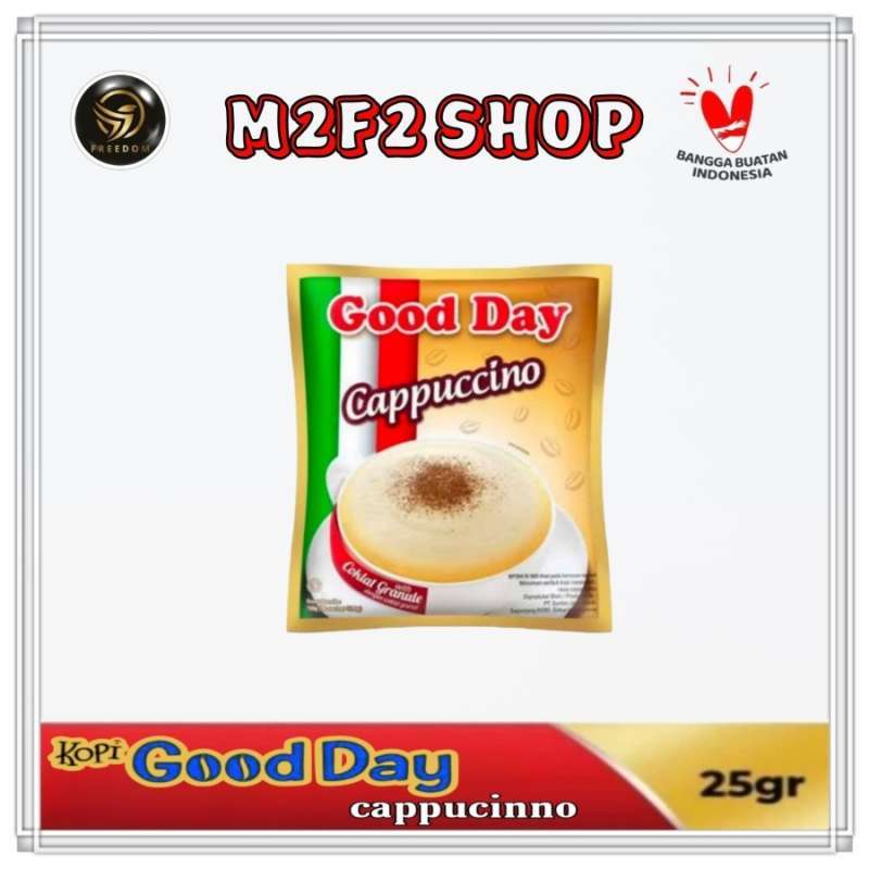 Jual Kopi Good Day Cappuccino Instant Cocoa Granule Sachet - 25 Gr ...