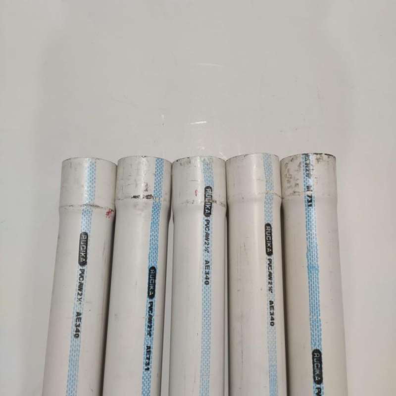 Jual 2 1/2 INCH/RUCIKA WAVIN AW Lis Biru Pipa Pralon Paralon PVC Per ...