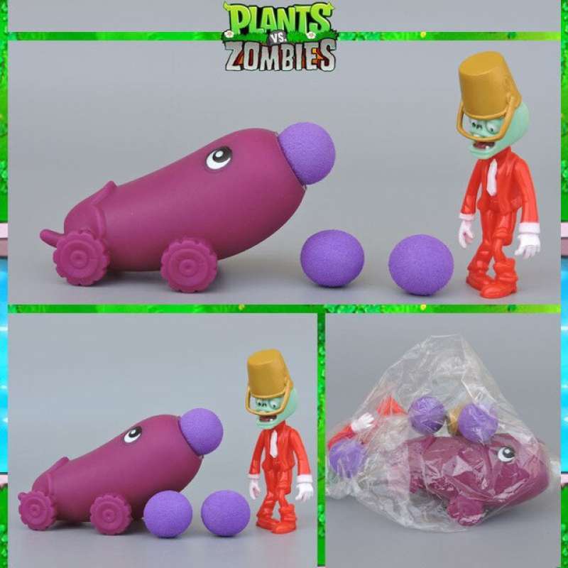 Promo Oem Plants Vs Zombies Terong Action Figures Diskon 9% Di Seller ...
