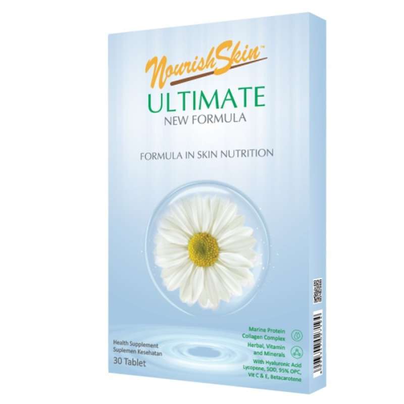 Promo Nourish Skin Ultimate New Formula 30 Tablet / Vitamin Kulit ...