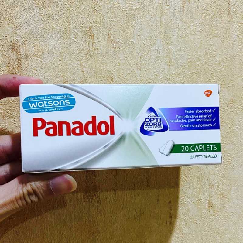 Promo Panadol with Optizorb Singapore, 20 Caplets Diskon 23% di Seller ...