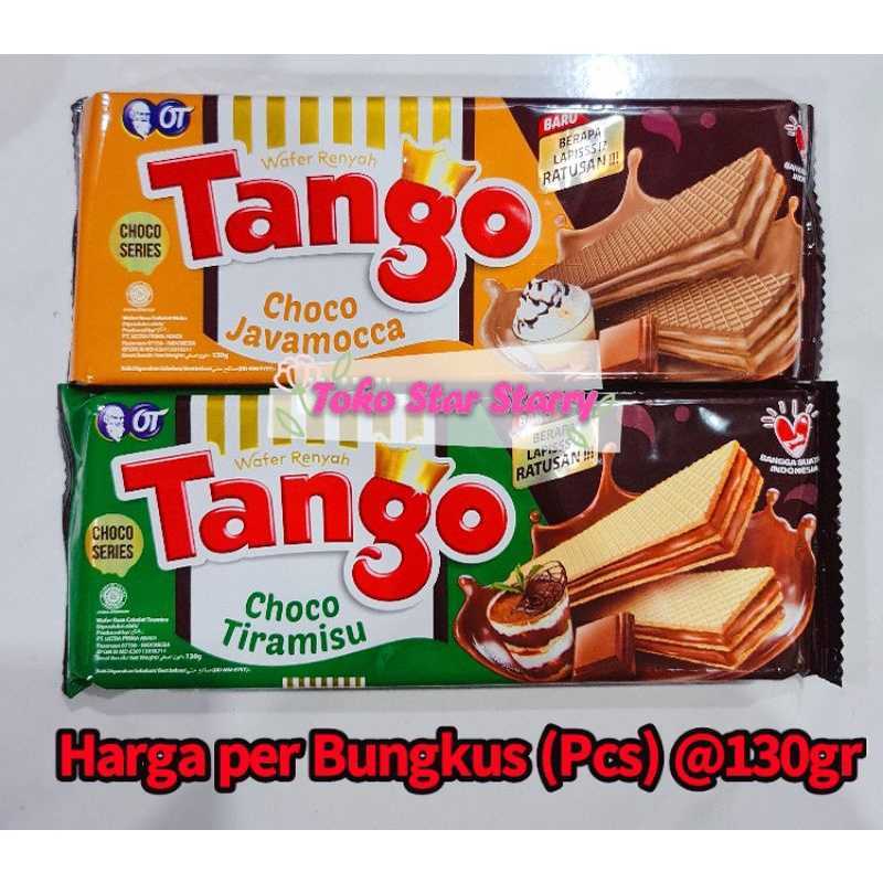 Jual [bungkus] Tango Wafer Choco Series Choco Tiramisu Rasa Coklat ...