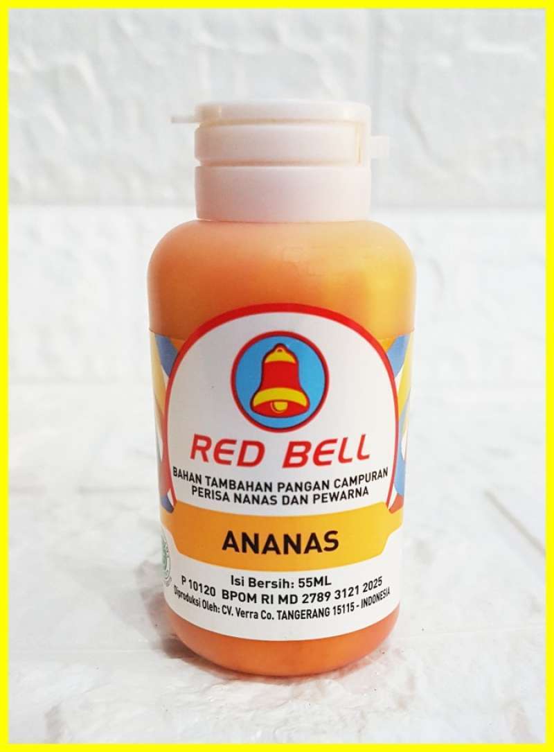 Jual Red Bell Pasta Ananas - RedBell Perisa Nanas dan Pewarna Makanan ...