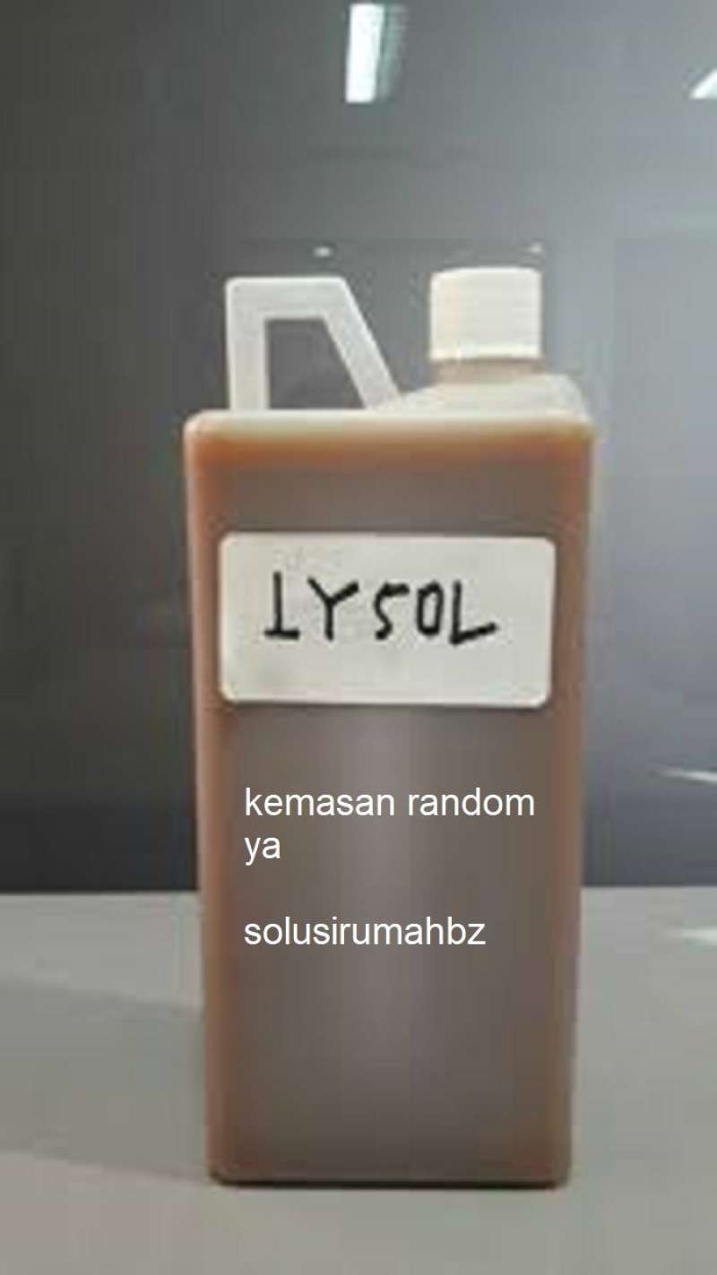 Jual 500g Biang Pembersih Lantai Anti Bakteri Lisol Lysorin Coklat ...