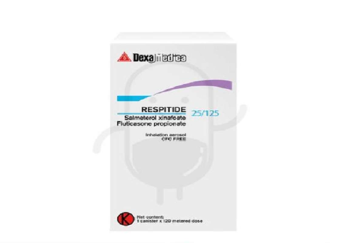 Jual RESPITIDE 25/125 MCG BOX 1 CANISTER (120 DOSIS) di Seller Richter ...