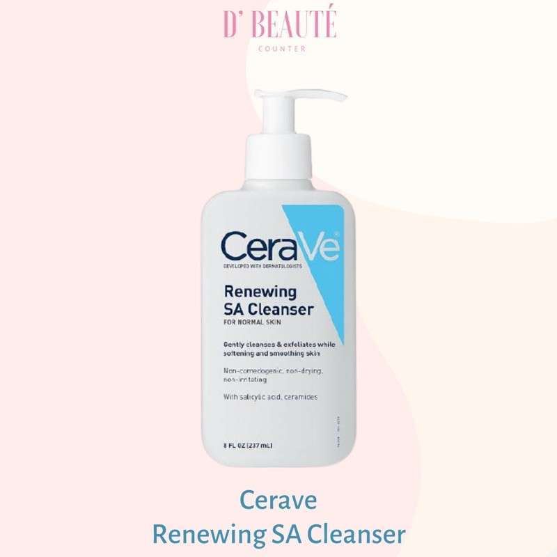 Jual Cerave Renewing SA Cleanser 237ml / 473ml di Seller dbeautecounter ...